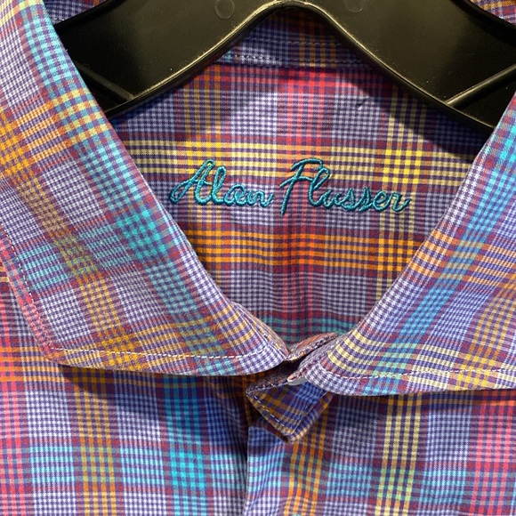 Alan Flusser | Shirts | Alan Flusser Mens Button Down | Poshmark